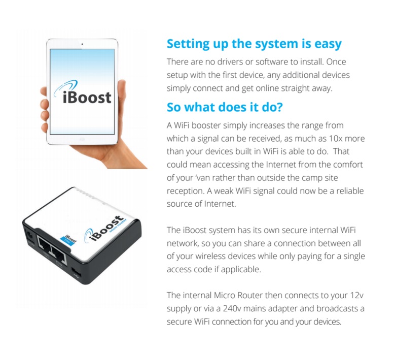 iBoost Pro D8 Directional System | Motorhome WiFi